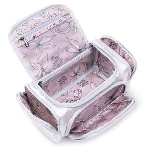 lug | Bags | Nwt Lug Trolley Mini Metallic Silver Sketch Floral ...